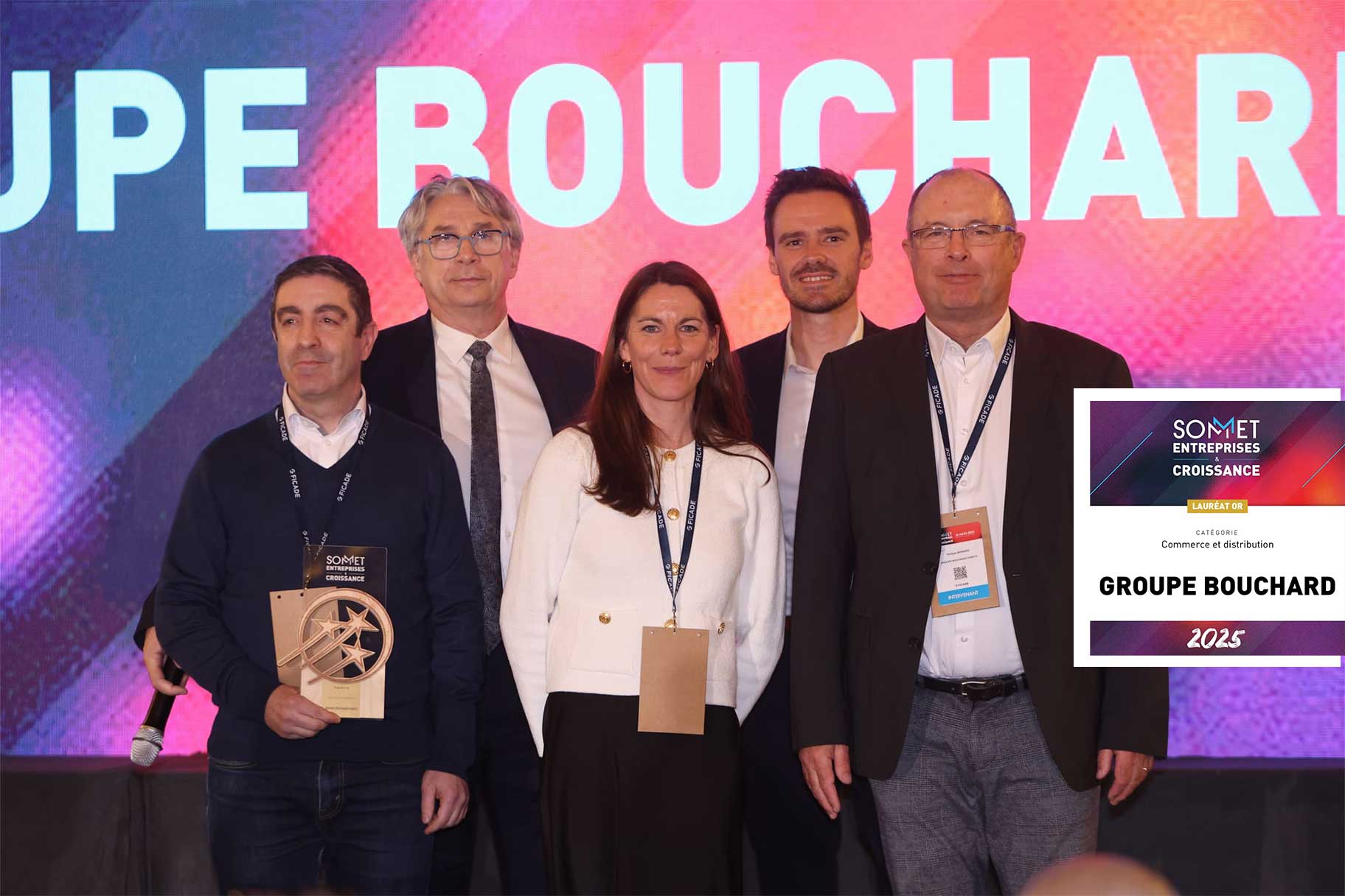 Un nouveau Trophée pour le Groupe Bouchard ! - Groupe Bouchard